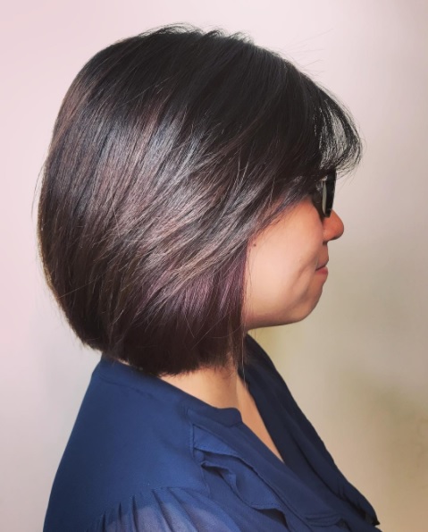 Violet Gradation | Best Hair Beauty Salon Art-Noise Blog