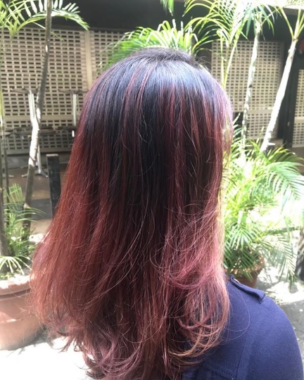 Sheer Red | Best Hair Beauty Salon Art-Noise Blog