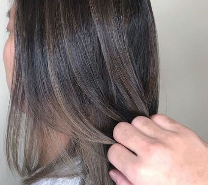 dark ash grey+highlights | Best Hair Beauty Salon Art-Noise Blog