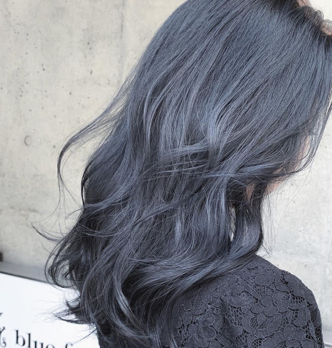 Ash Hair Color Turned Blue at Dan Washington blog
